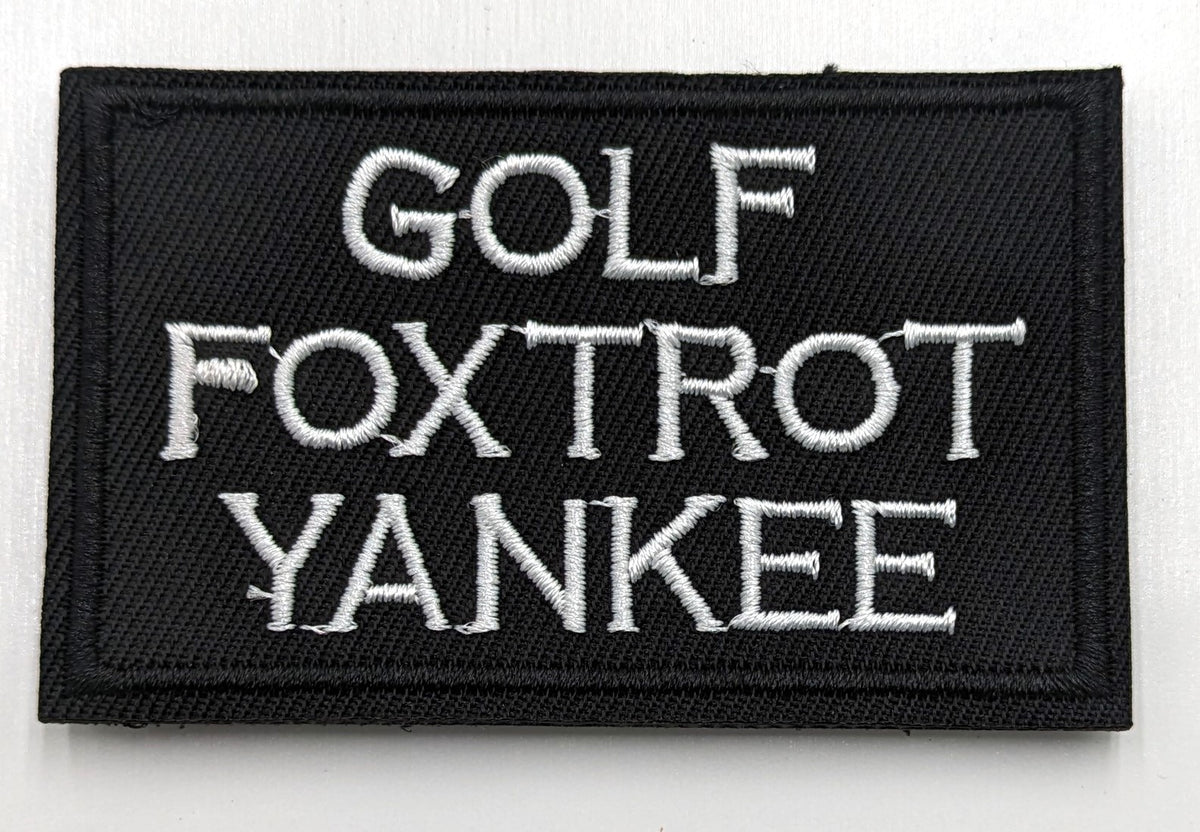 Golf Foxtrot Yankee - Patch – National Veterans Memorial and Museum