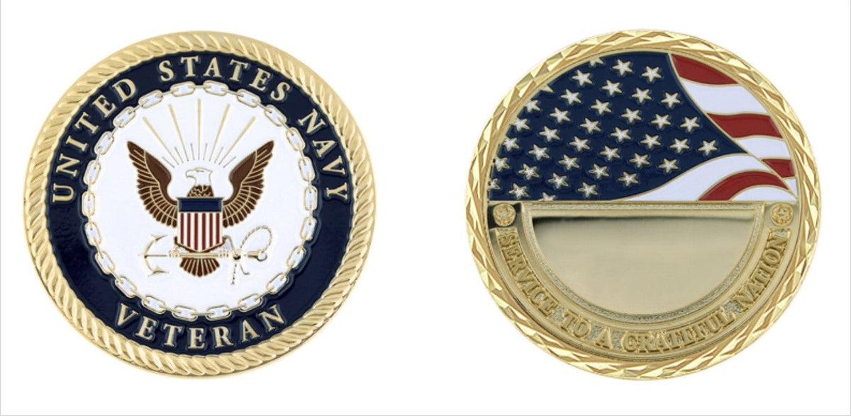 Navy Veteran Challenge Coin – National Veterans Memorial and Museum