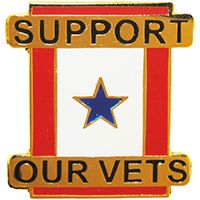 Support Our Veterans-Blue Star Family Pin – National Veterans Memorial ...